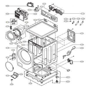 WM2250CW Interactive Exploded View