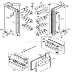 LFC23760SW Interactive Exploded View