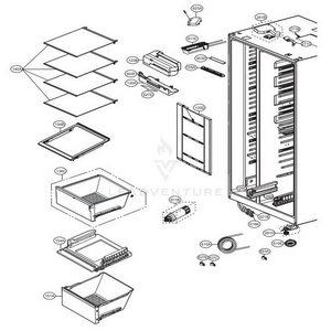 LSXS26366D Interactive Exploded View