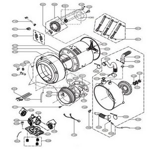 WM3470HVA Interactive Exploded View