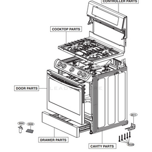 LRG4115ST Interactive Exploded View