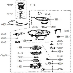 D1454CFN Interactive Exploded View