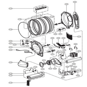 DLE3777W Interactive Exploded View