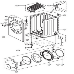 DLE0442W Interactive Exploded View
