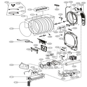DLEX7600WE Interactive Exploded View