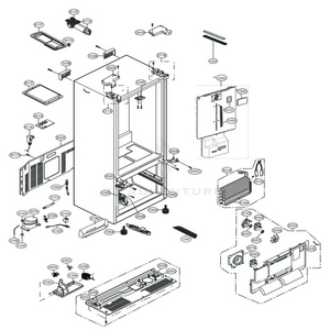 LRFXS2503S Interactive Exploded View