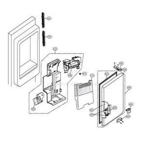 LFX28978SW Interactive Exploded View